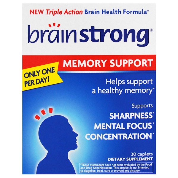 BrainStrong, Memory Support, 30 CapletsSingapore