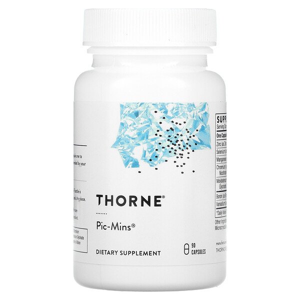 Thorne Research, Pic-Mins, 90 CapsulesSingapore