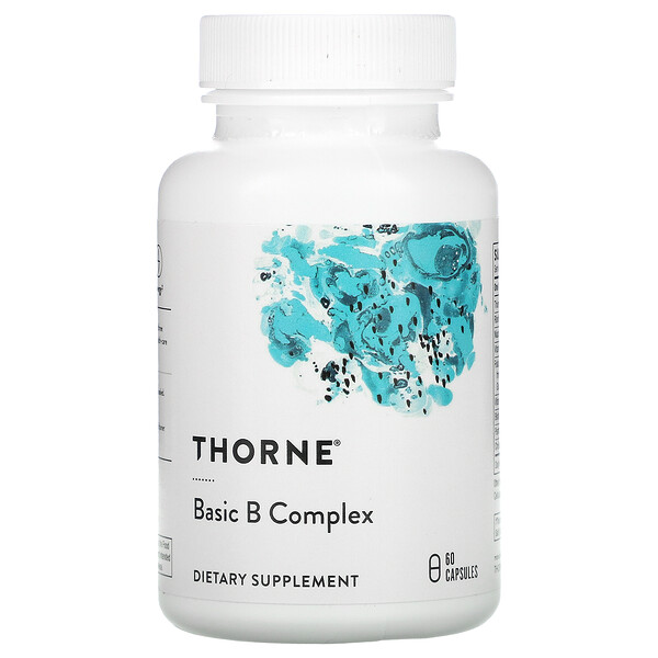 Thorne Research, Basic B Complex, 60 CapsulesSingapore
