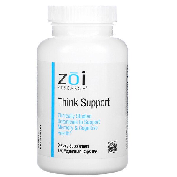 ZOI Research, Think Support, 180 Vegetarian CapsulesSingapore