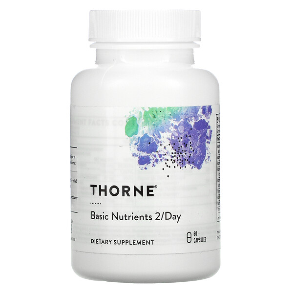 Thorne Research, Basic Nutrients 2/Day, 60 CapsulesSingapore