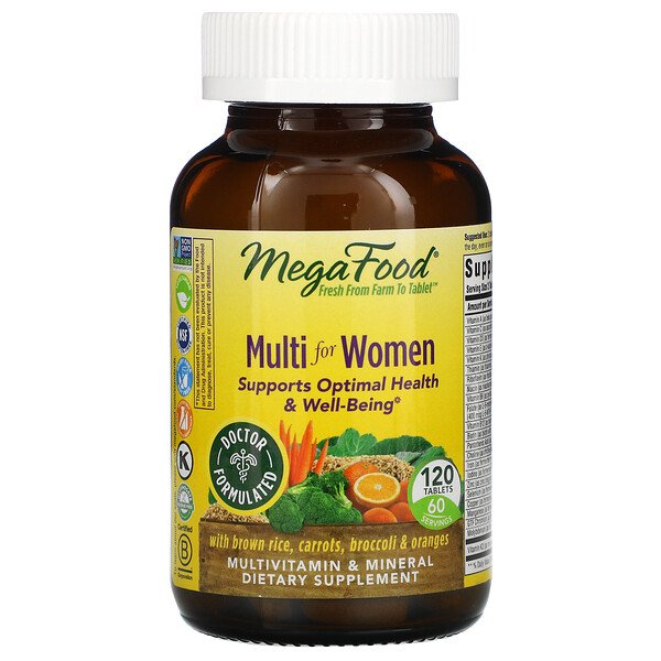 MegaFood, Multi for Women, 120 TabletsSingapore