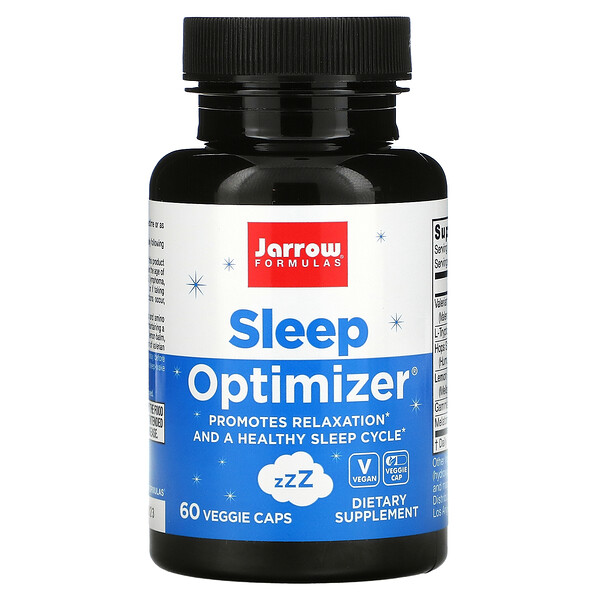 Jarrow Formulas, Sleep Optimizer, 60 Veggie CapsSingapore