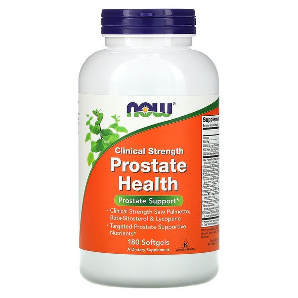 NOW Foods, Clinical Strength Prostate Health, 180 SoftgelsSingapore