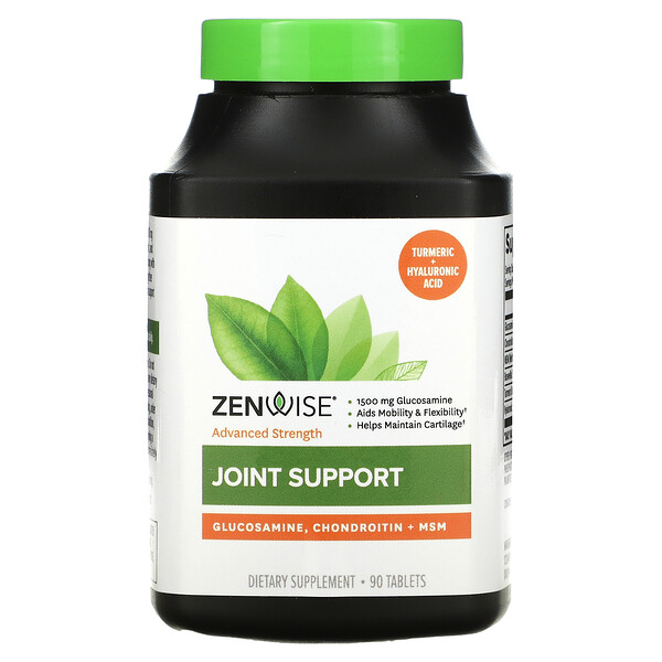 Zenwise Health, Joint Support, Advanced Strength, 90 TabletsSingapore