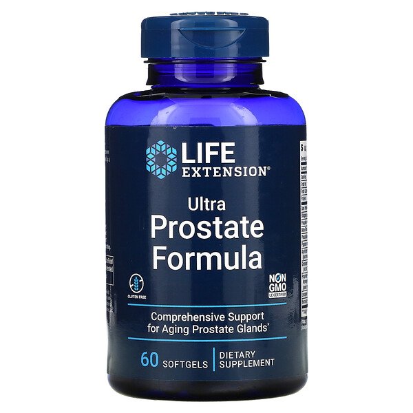 Life Extension, Ultra Prostate Formula, 60 SoftgelsSingapore