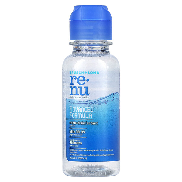 Renu, Multi-Purpose Solution, Advanced Formula, 2 fl oz (60 ml)Singapore