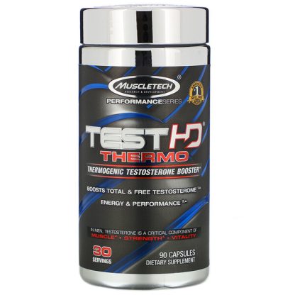 Muscletech, Performance Series, Test HD Thermo, Thermogenic ...