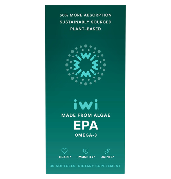 iWi, Omega-3 EPA, 30 SoftgelsSingapore