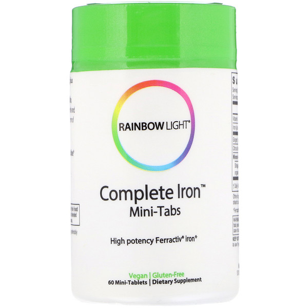 Rainbow Light, Complete Iron, Mini-Tabs, 60 Mini TabletsSingapore