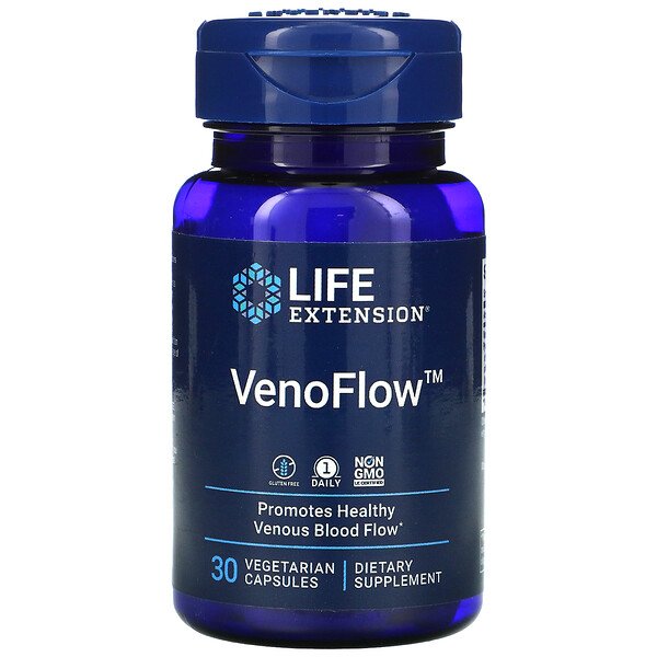 Life Extension, VenoFlow, 30 Vegetarian CapsulesSingapore