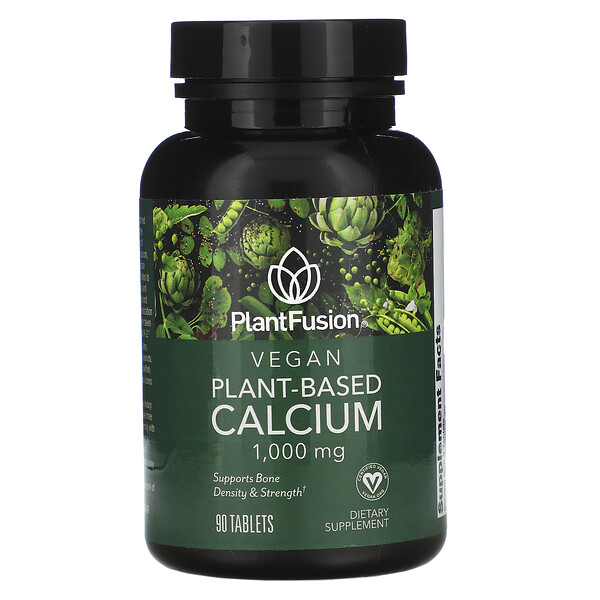 PlantFusion, Vegan Planet-Based Calcium, 333 mg, 90 TabletsSingapore